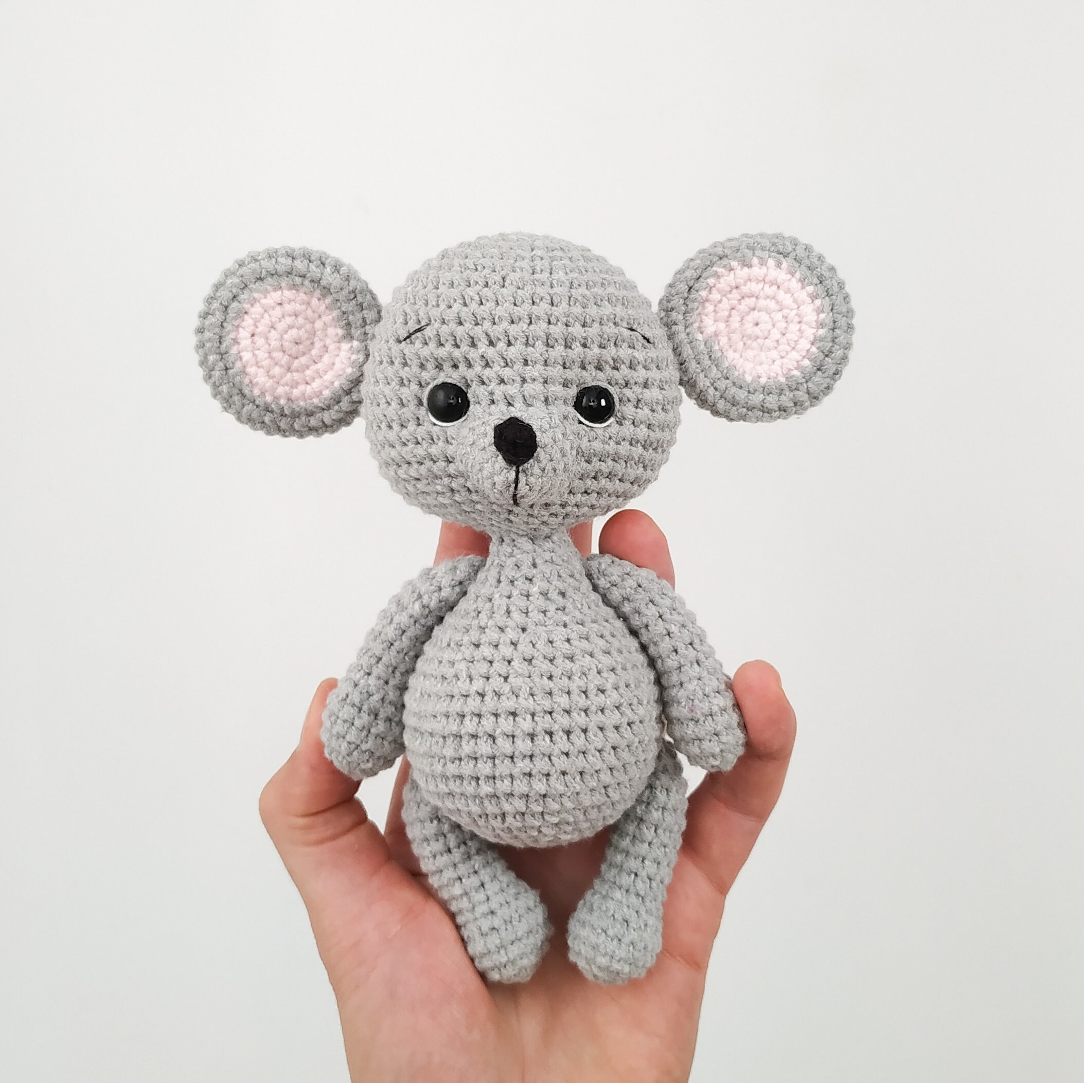 Mouse Toy Crochet PATTERN in English Amigurumi Toy Stuffed | Etsy