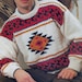 Thunderbird Jacket Knitting Pattern | Vintage Intarsia Stranded ...