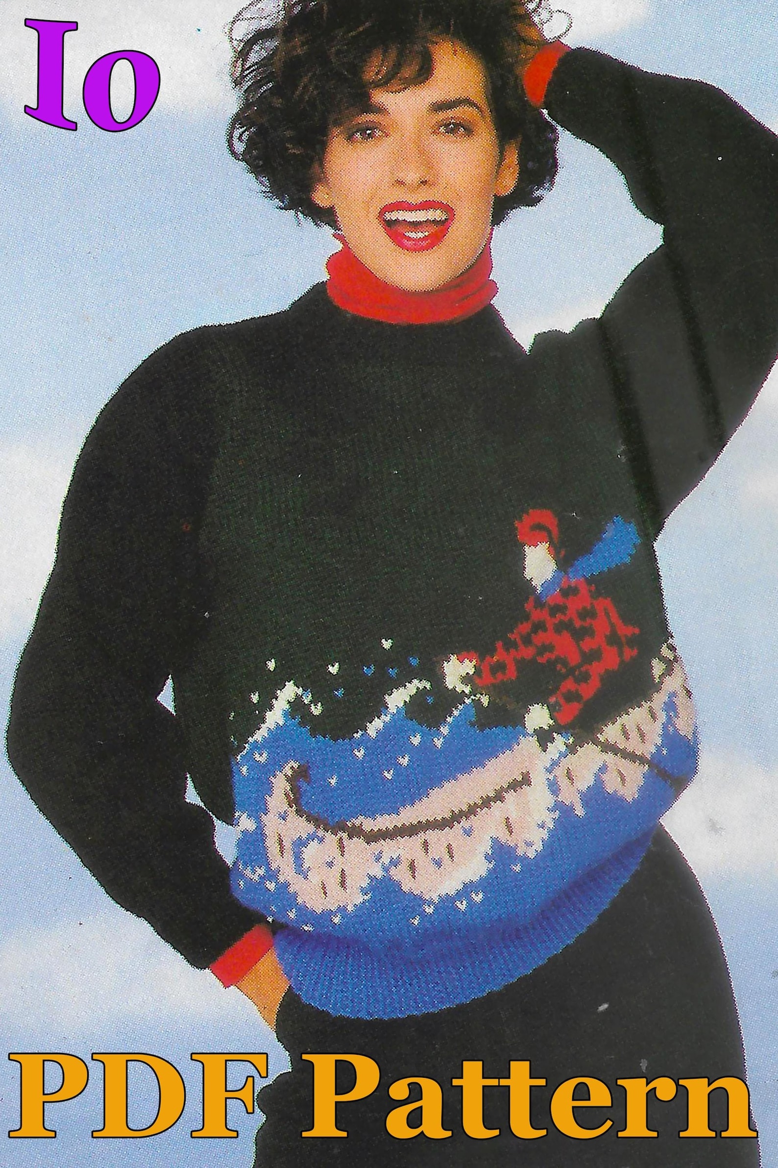 Whitewater River Canoe Knitting Pattern | Pullover Sweater and Vest ...