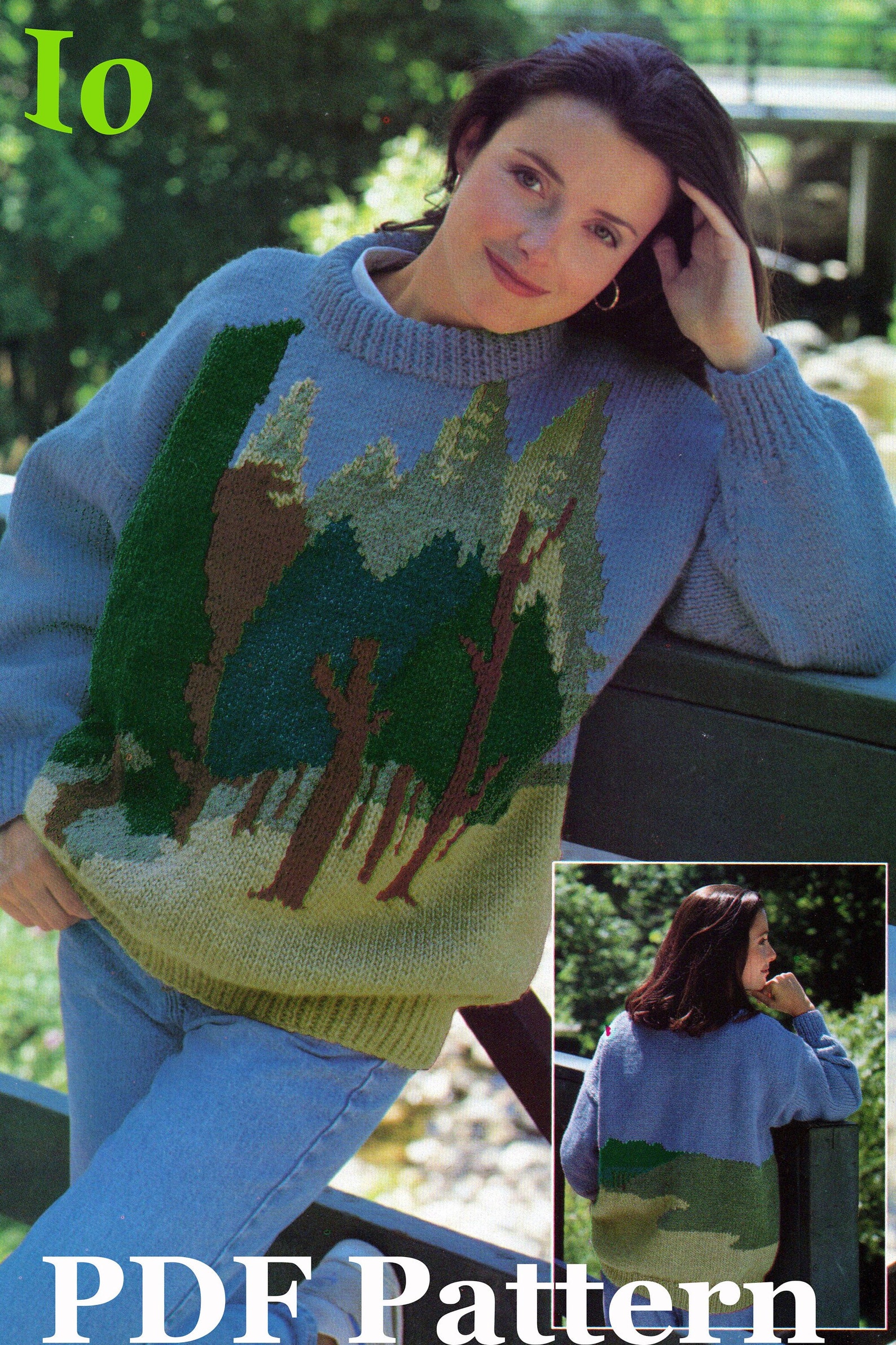 Noble Forest Sweater Knitting Pattern | Adult Oversized Pullover Jumper ...