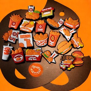 Food Croc Charms - Etsy