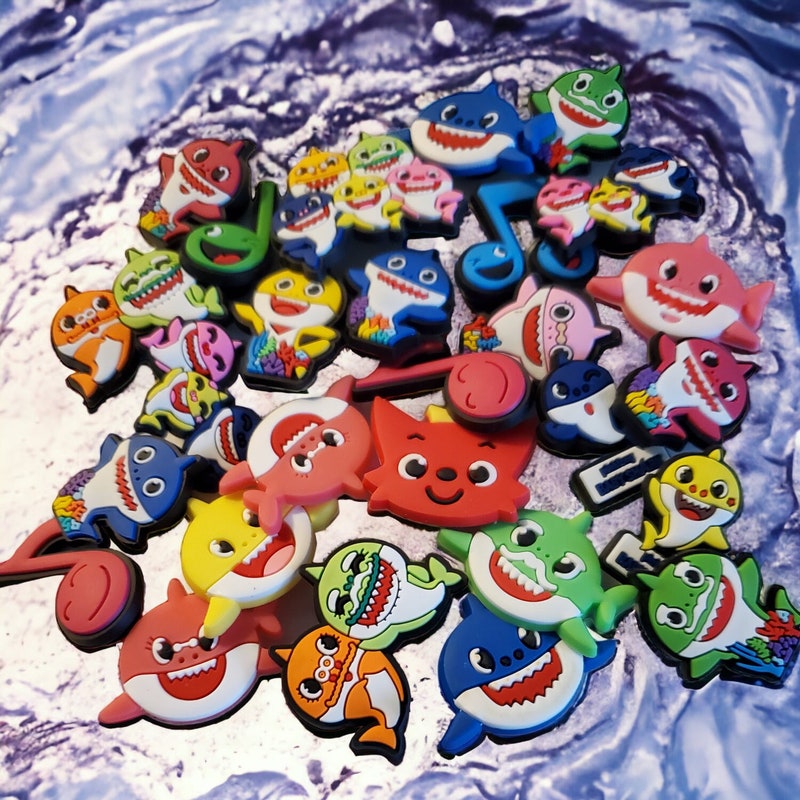 Colorful Sharks - Etsy