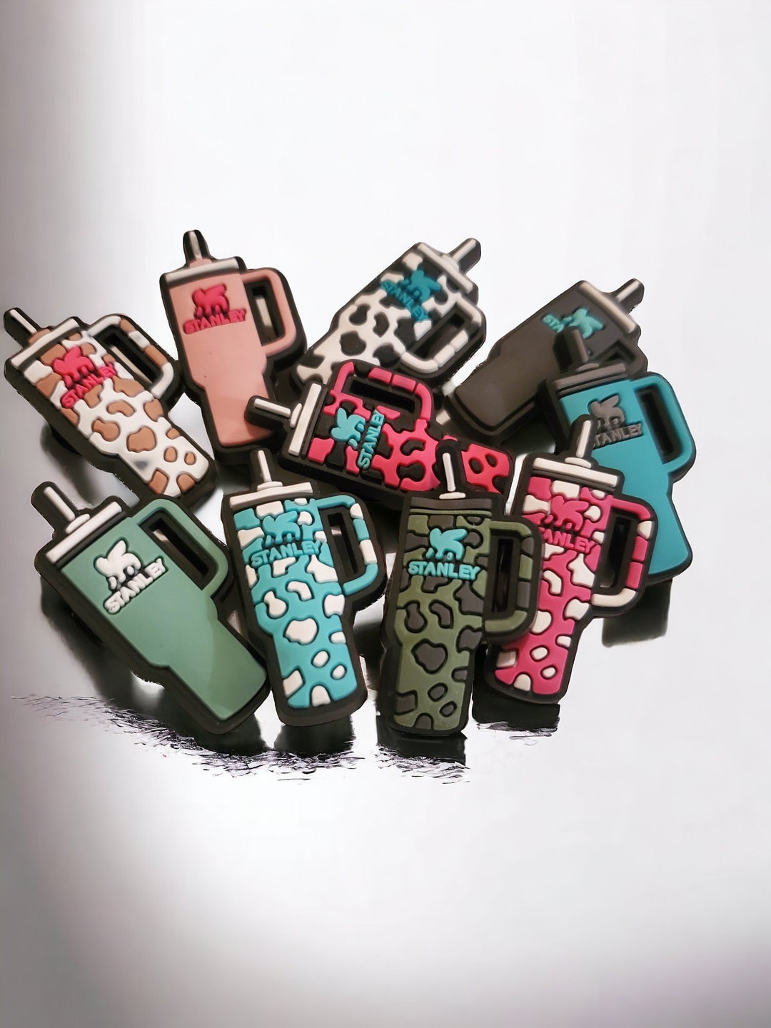 Stanley Cup Inspired Croc Charms, Drink Accessories for Crocs, Stanley ...