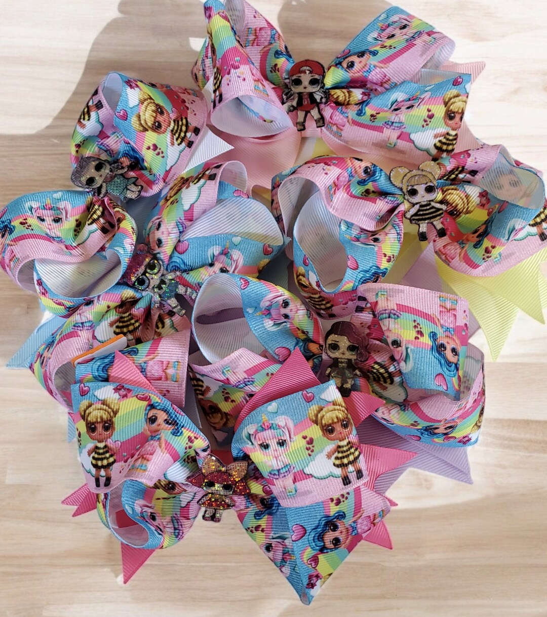 Girls Hairbows, 6 Inch Hair Bows - Etsy
