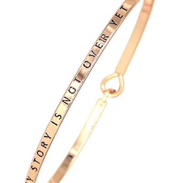 Inspirational Bangle - Etsy