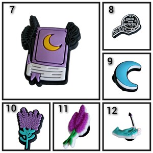 Magic Shoe Charms, Enchanted Shoe Decor, Spell Book Jibbitz, Mystical ...