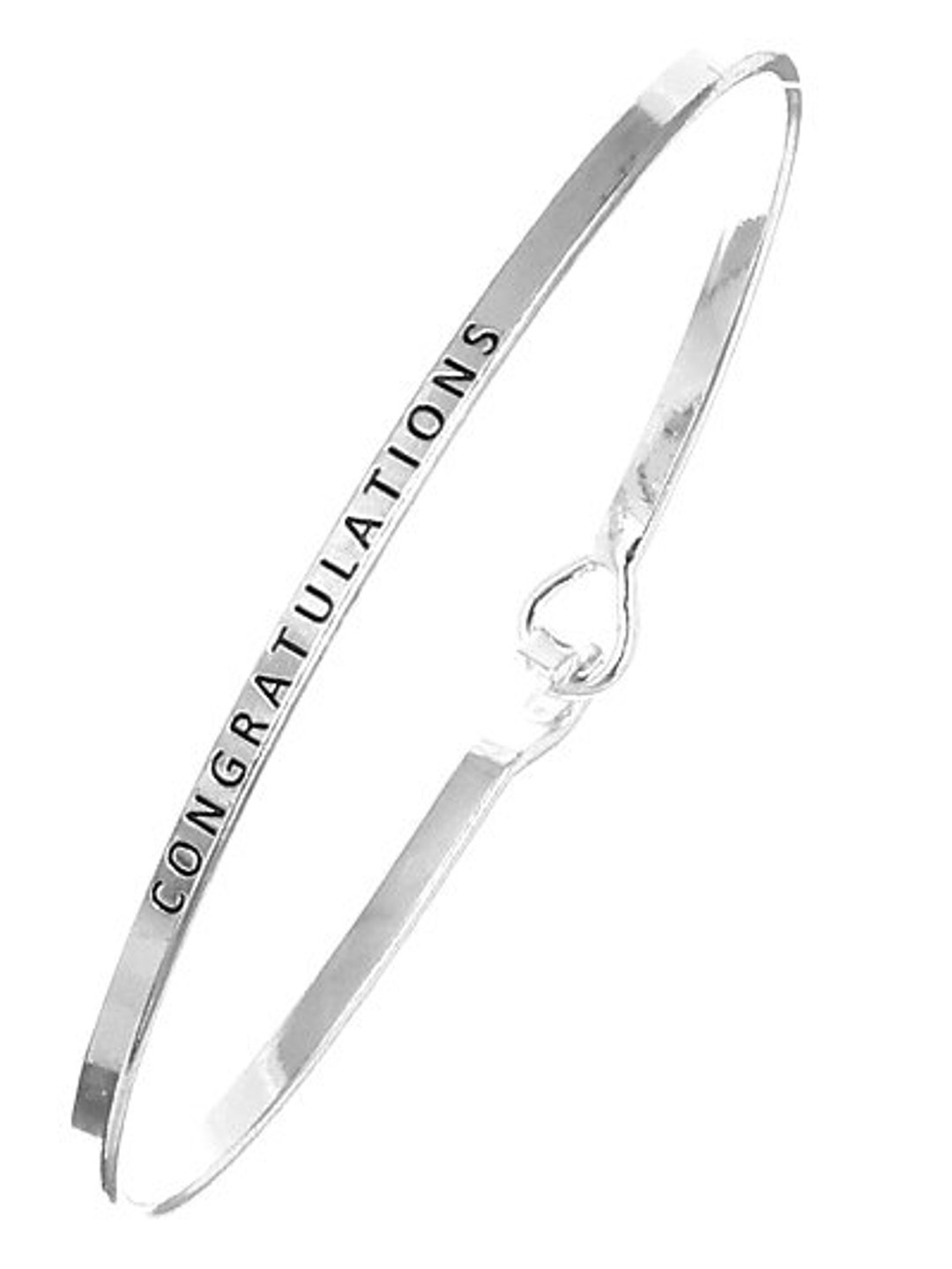 Congratulations Bracelet Message Engraved Bracelets - Etsy