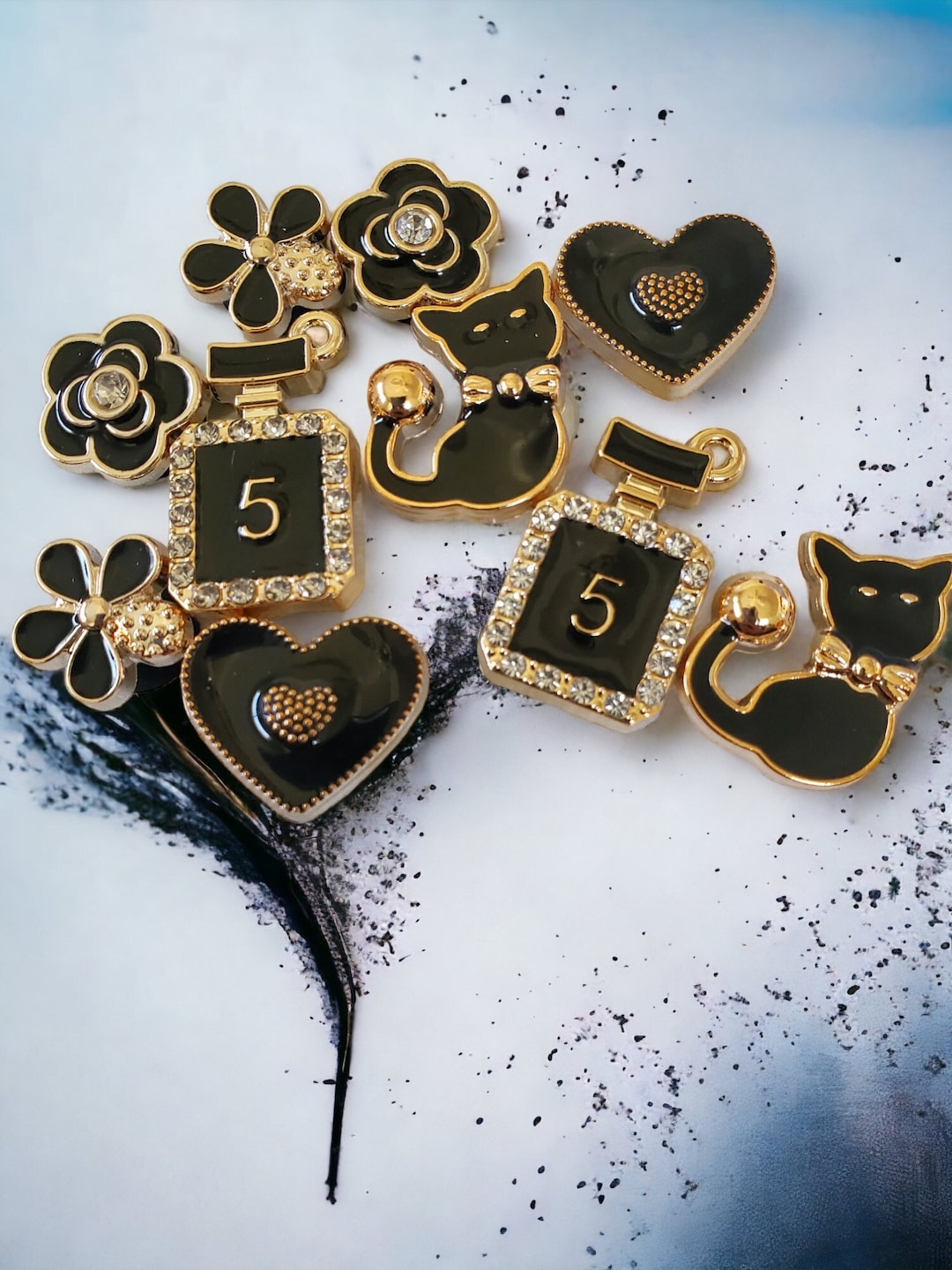 Croc Shoe Charms, Rhinestone Shoe Decorations, Bling Croc Charms, Shoe ...