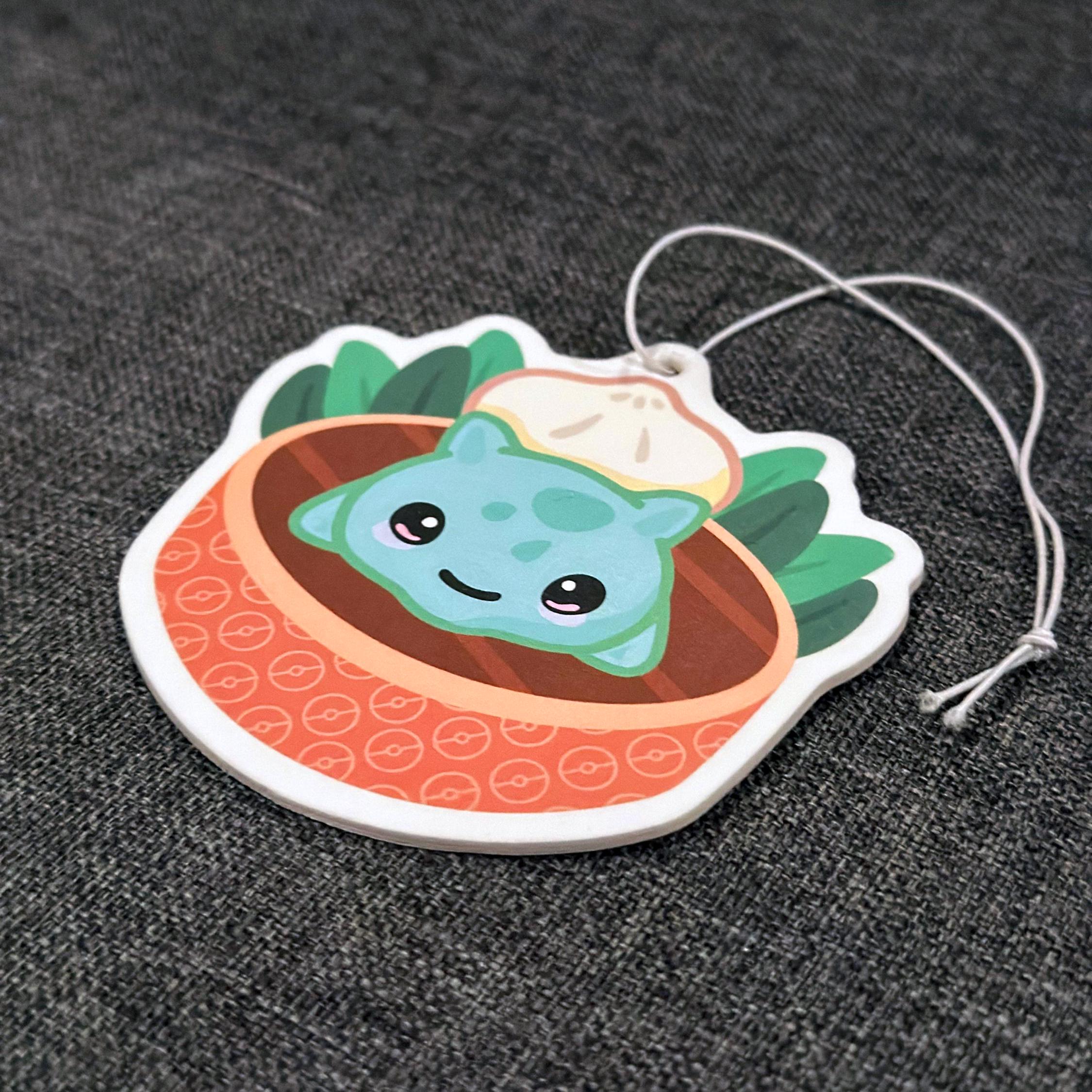 Bao-basaur Bulbasaur Car Air Freshner Custom Pokemon Gift 3x3 ...