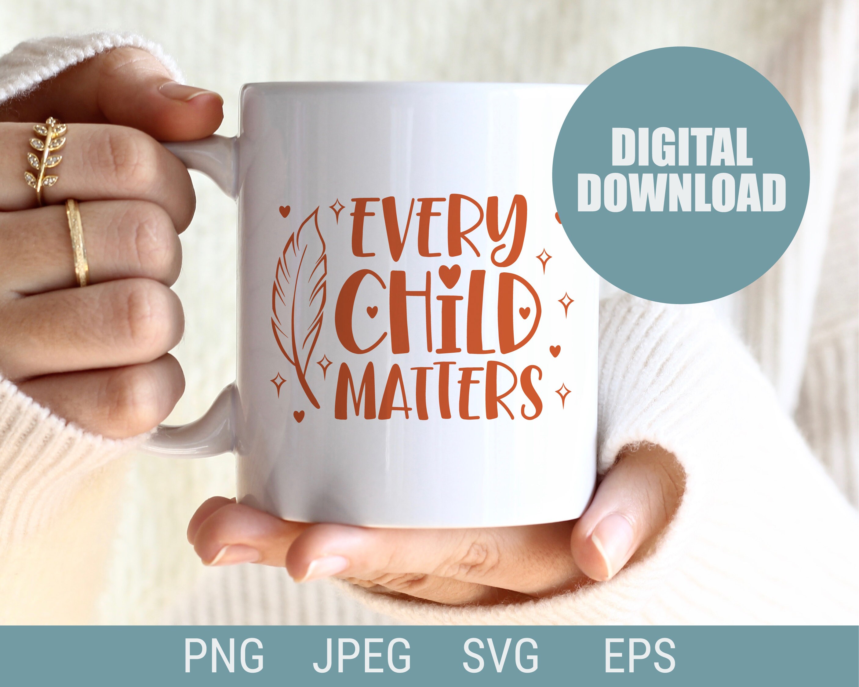 Every Child Matters Svg Orange Shirt Day Svg Awareness Svg - Etsy