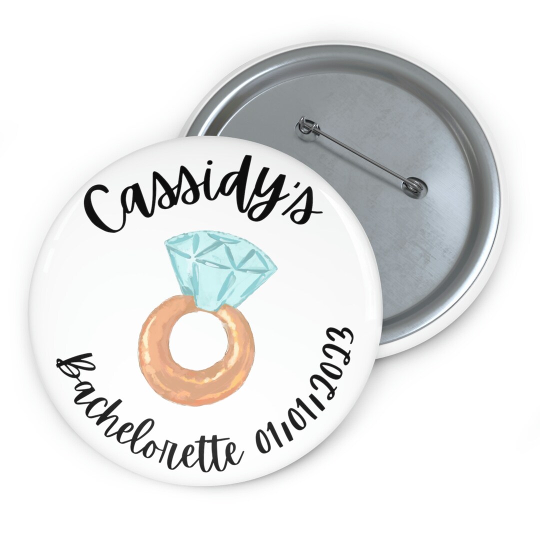CUSTOM Bachelorette Party Button - Etsy