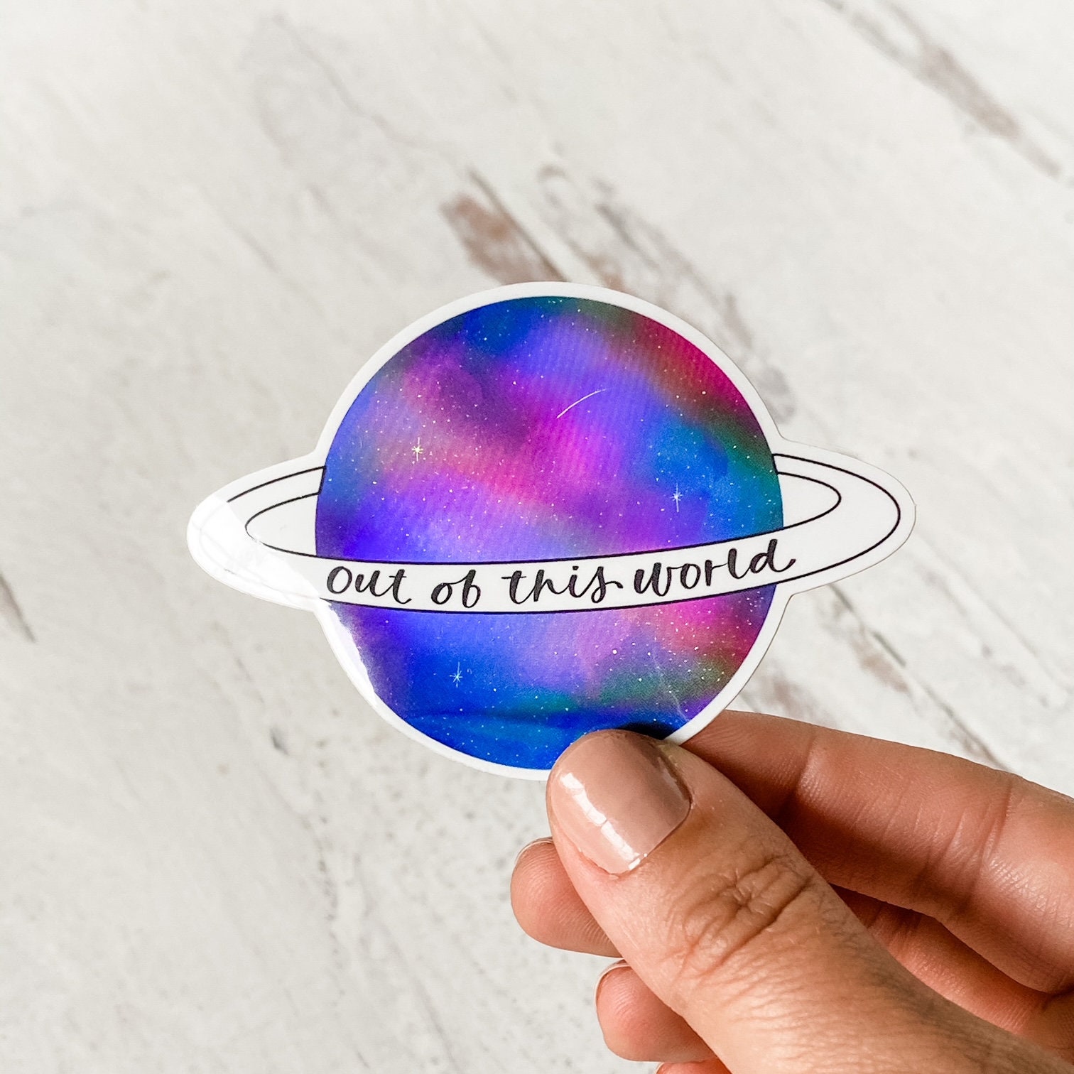 Out of This World Sticker | Etsy