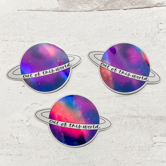 Out of This World Sticker | Etsy