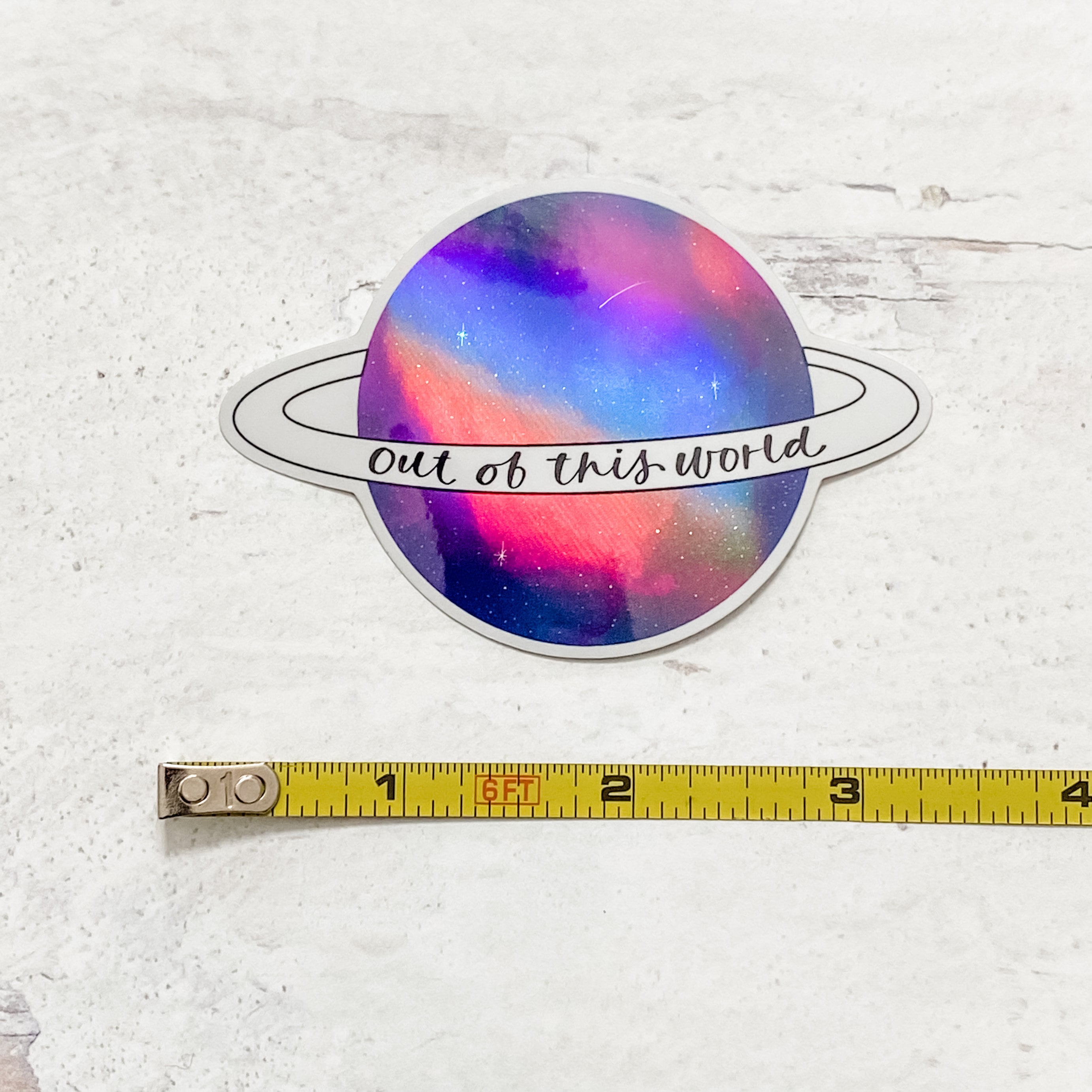 Out of This World Sticker | Etsy