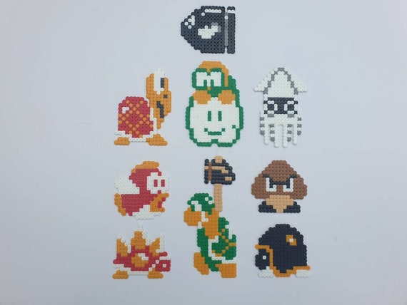 Super Mario Bros Bead Art - Etsy