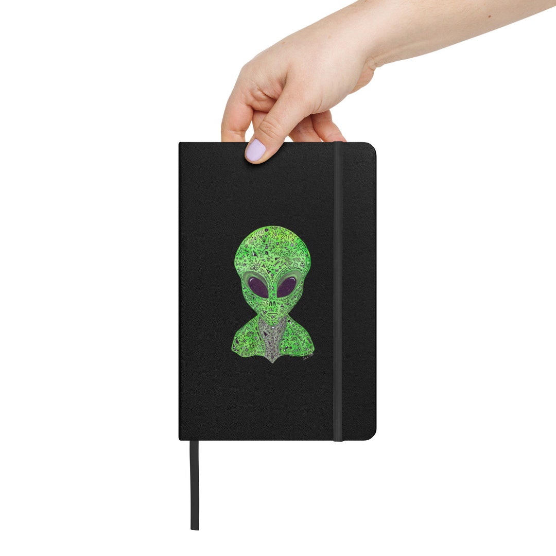 Alien Original Art Journal, Hardcover Notebook With Original ...