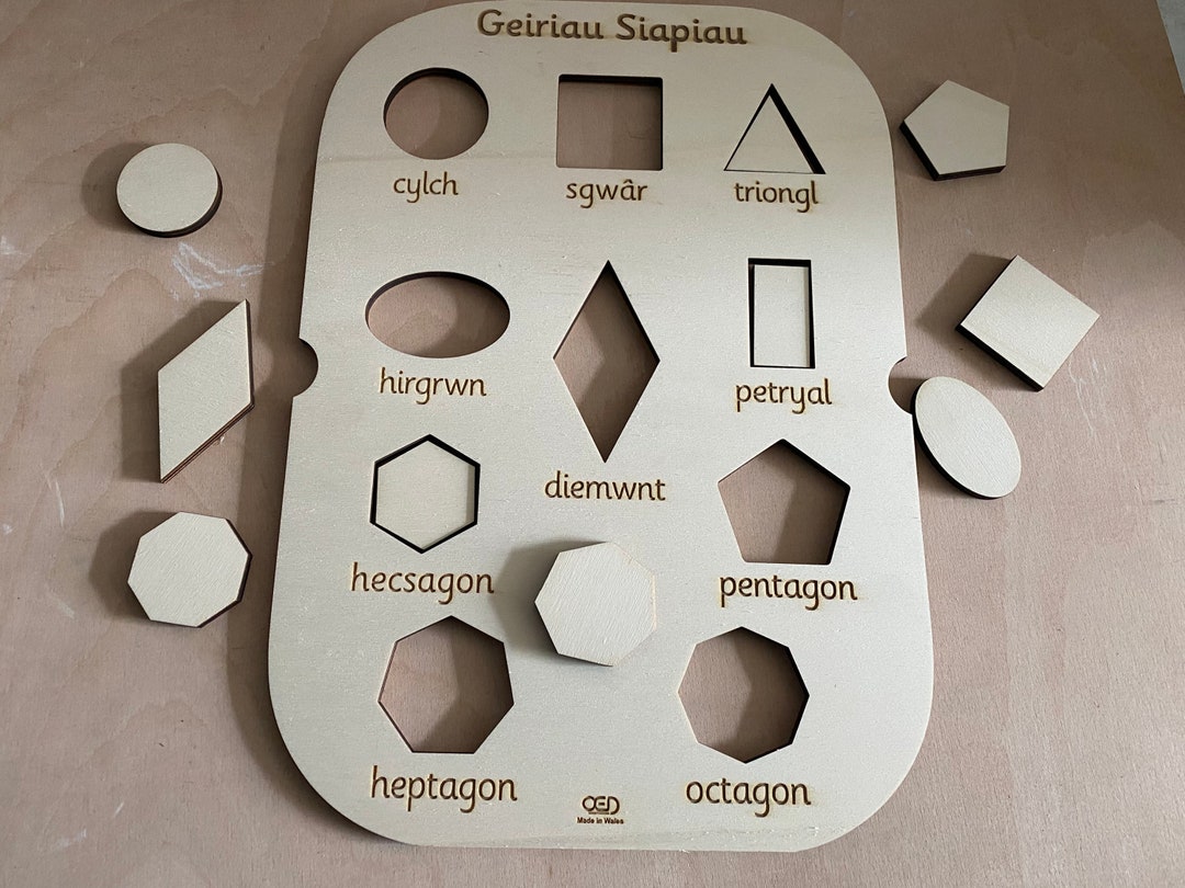 Welsh Shapes, Siapiau Cymraeg, Filsat Lids, Trofast Lids, - Etsy