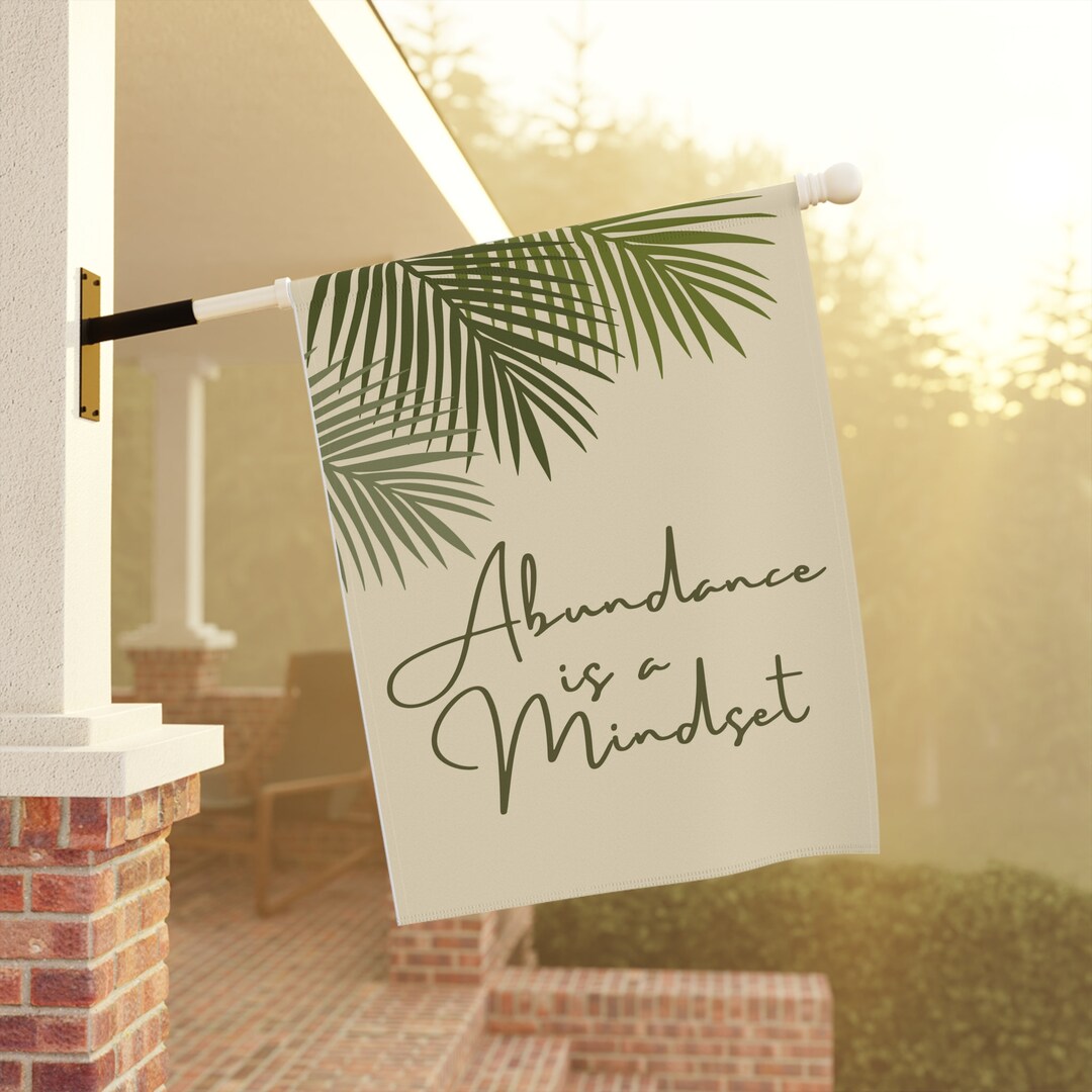 Tropical Palm Boho Outdoor Banner Garden Flag Outdoor House - Etsy