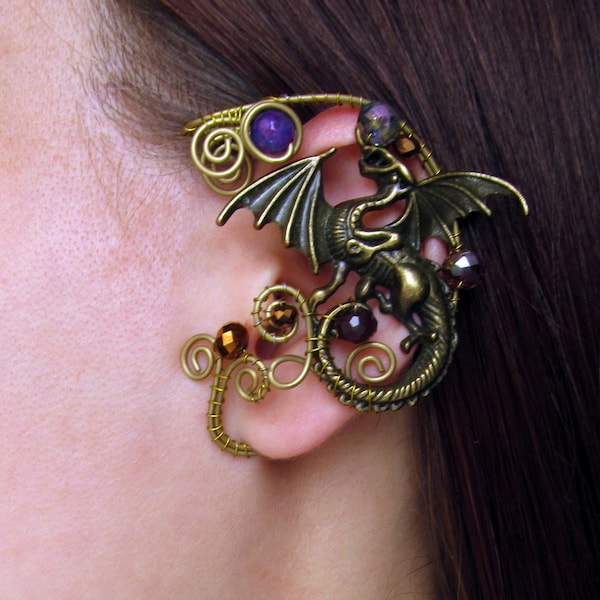 Dragon Ear Wrap - Etsy