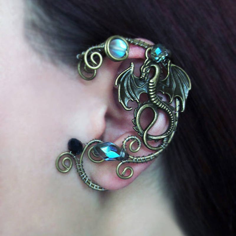 Dragon Ear Cuff - Etsy