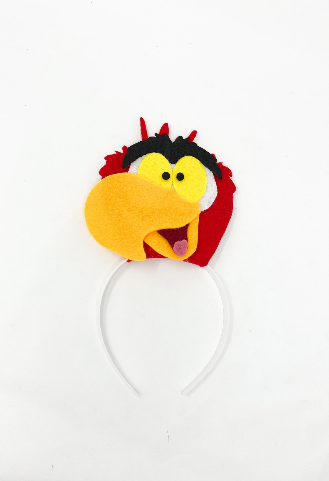 Iago Headband Iago Costume Bird Costume Aladdin Halloween - Etsy