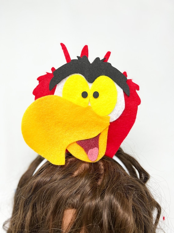 Iago Headband Iago Costume Bird Costume Aladdin Halloween - Etsy