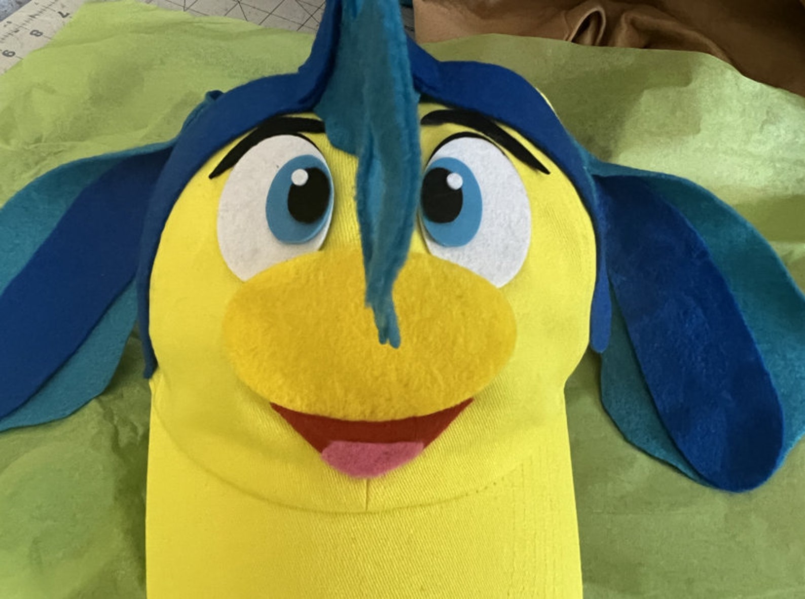 Flounder Fish Hat, Ariel Sidekick, Guppy Hat, Kids Hat, Easy Halloween ...