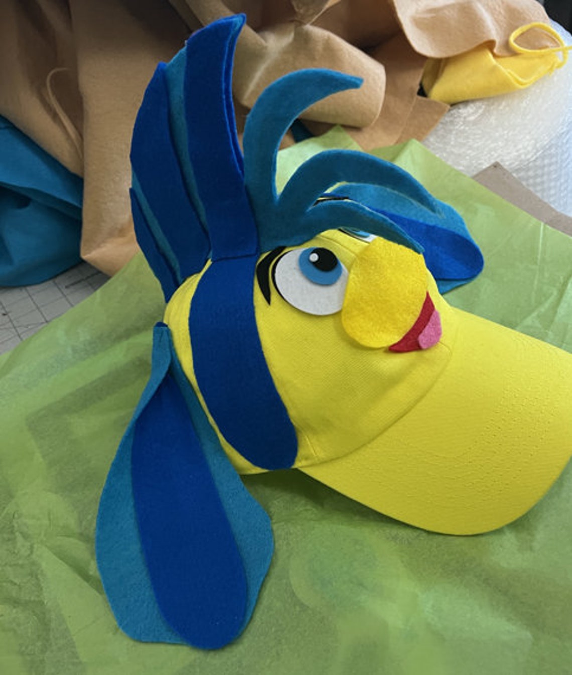 Flounder Fish Hat, Ariel Sidekick, Guppy Hat, Kids Hat, Easy Halloween ...