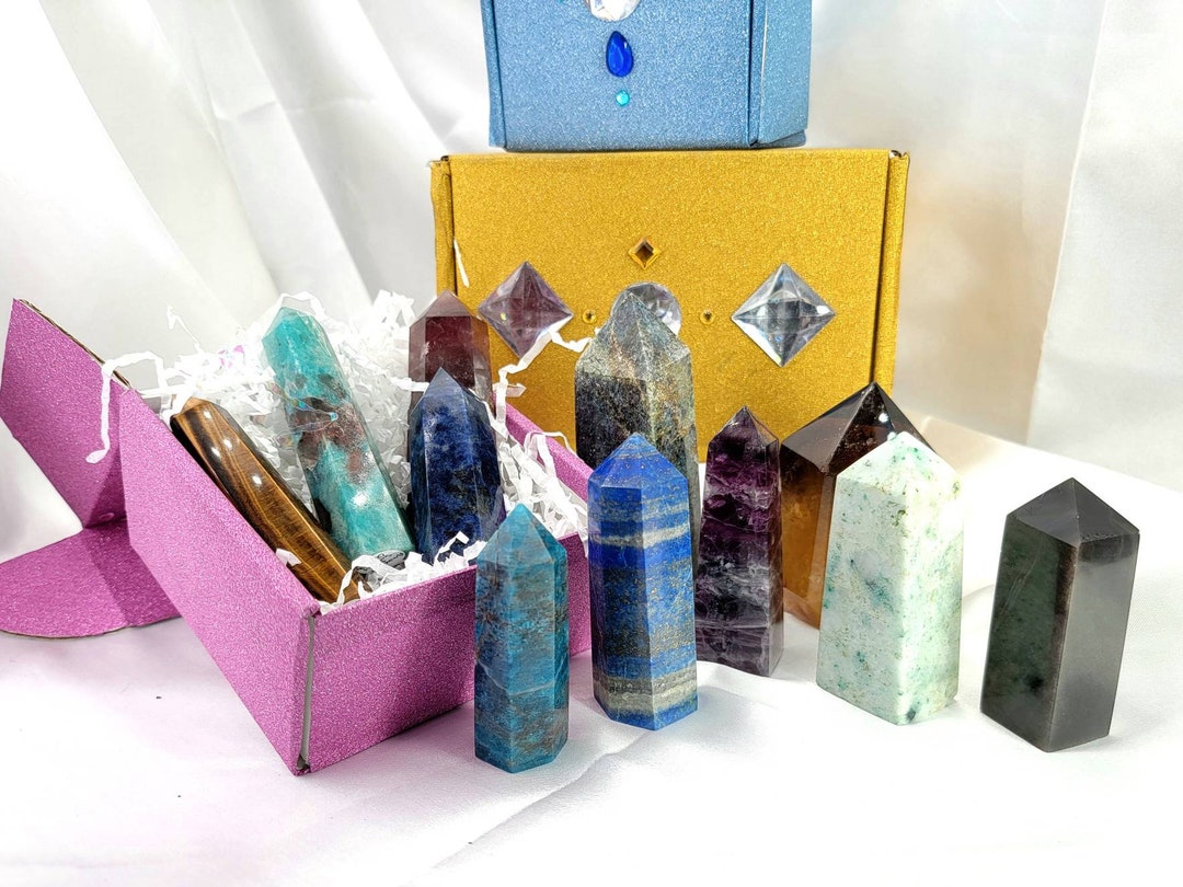Crystal Towers Mystery Box "focus Point" // Crystal Points & Obelisks ...