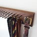 Custom Walnut Tie Rack - Etsy