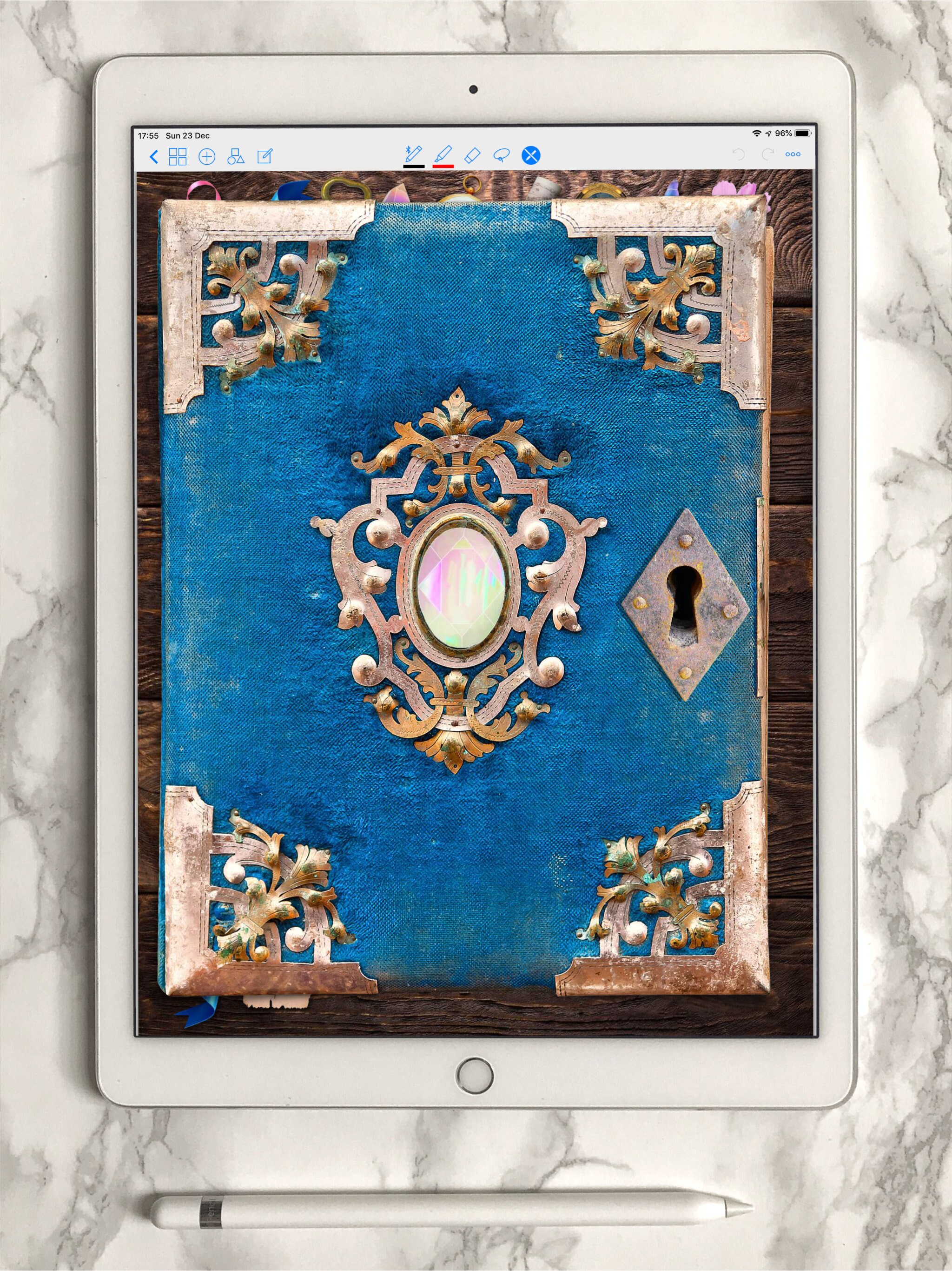 The ENCHANTED Notebook - Magical Digital Journal for iPad by the Full ...