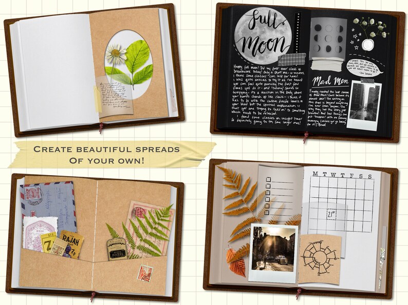 The ARTIST Journal - Beautiful Digital Bullet Journal to Create Your ...