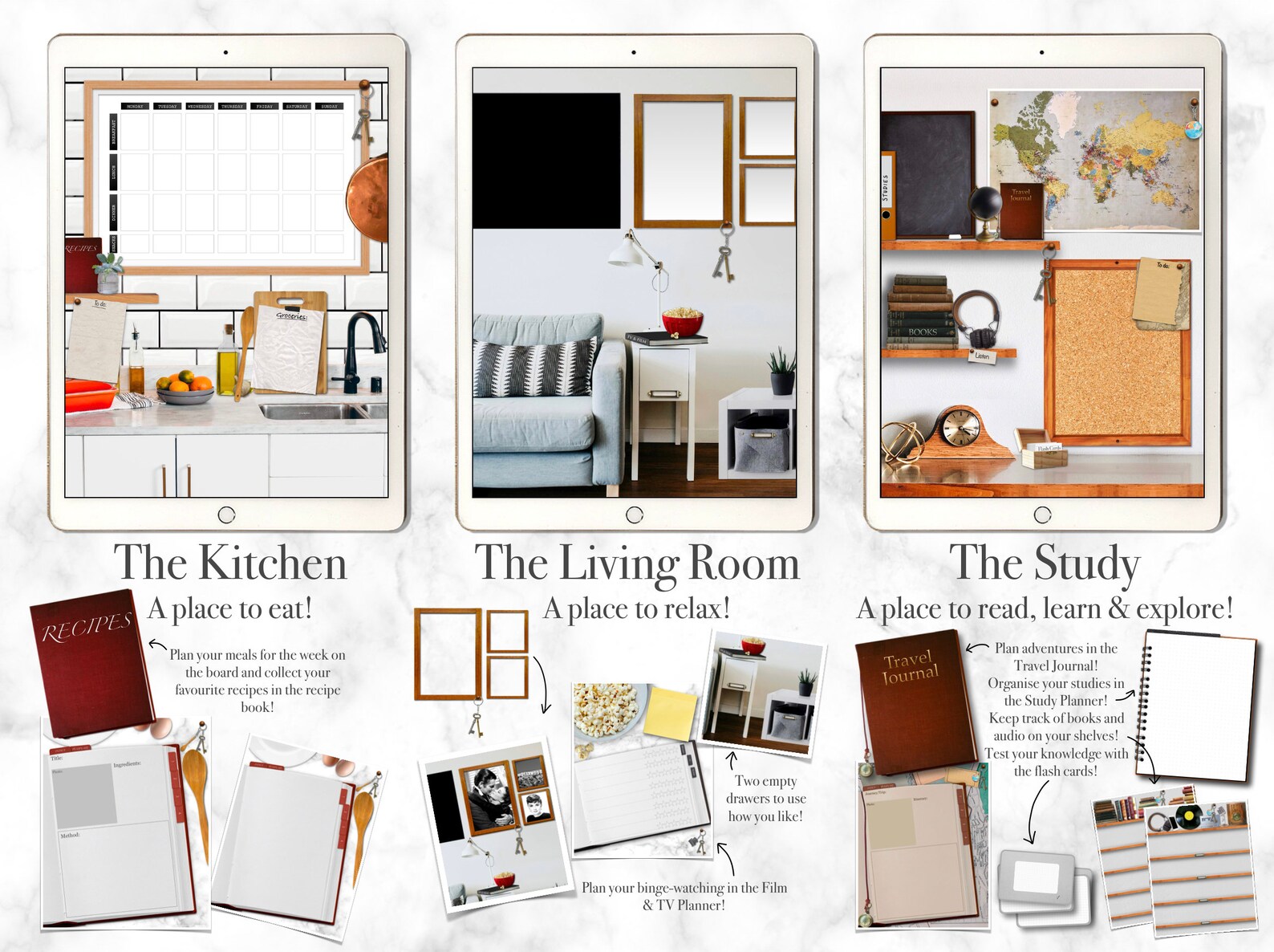 The BIG LIFE Planner Digital Planner Your New Planner Home Every ...