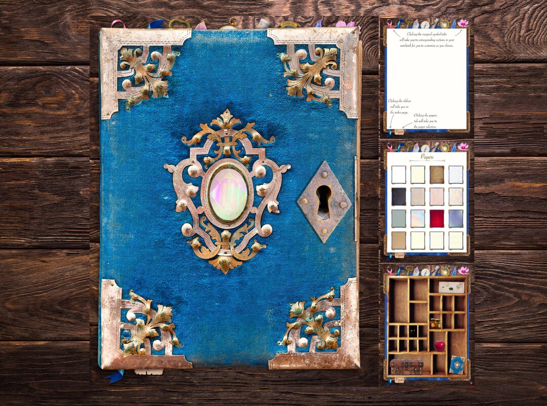 The ENCHANTED Notebook - Magical Digital Journal for iPad by the Full ...