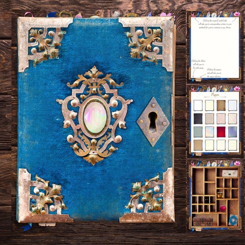 The ENCHANTED Notebook Magical Digital Journal for Ipad by | Etsy