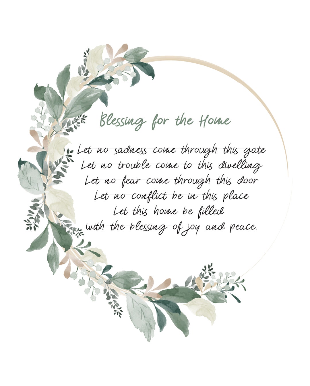 Blessing for the Home Jewish Print Yiddish Print DIGITAL PRINT ONLY - Etsy