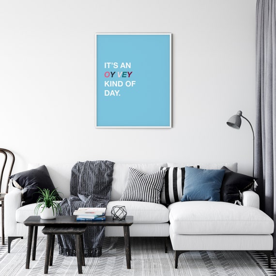 Wall Décor Home & Living DIGITAL PRINT ONLY Jewish Print Yiddish Print ...