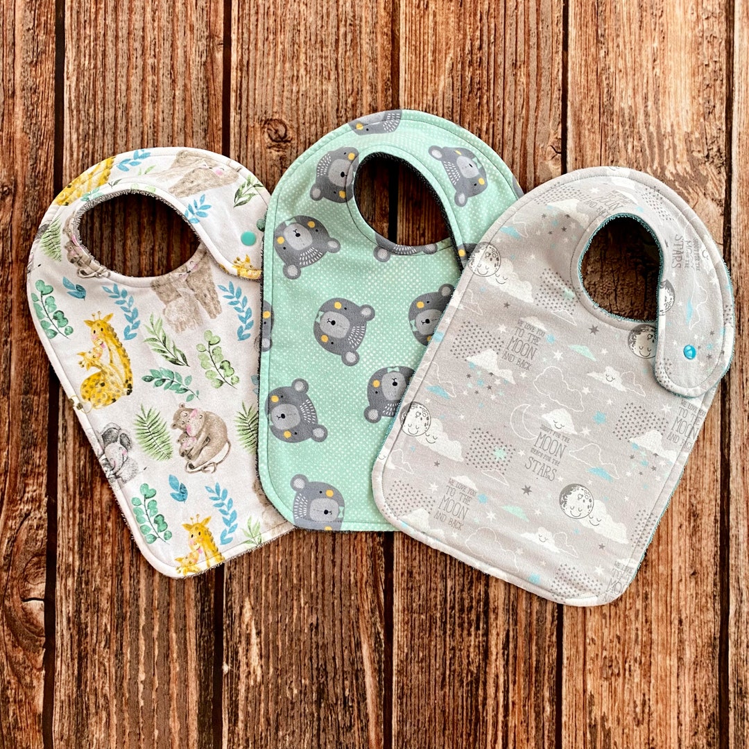Toddler Bibs Gift Set - Large Infant Bibs - Baby Gift - Shower Gift ...