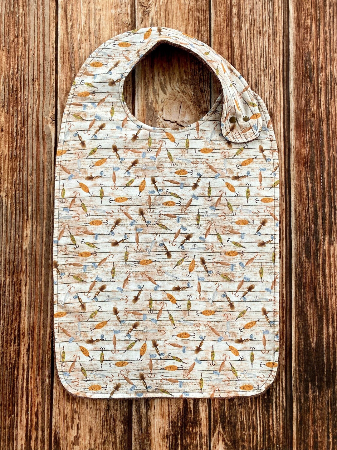 Adult Bib for Man Special Needs Handicap Bib Senior Bib Terry Cloth Bib ...