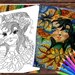 Coloring Page of Miss Kitty (printable) - Etsy