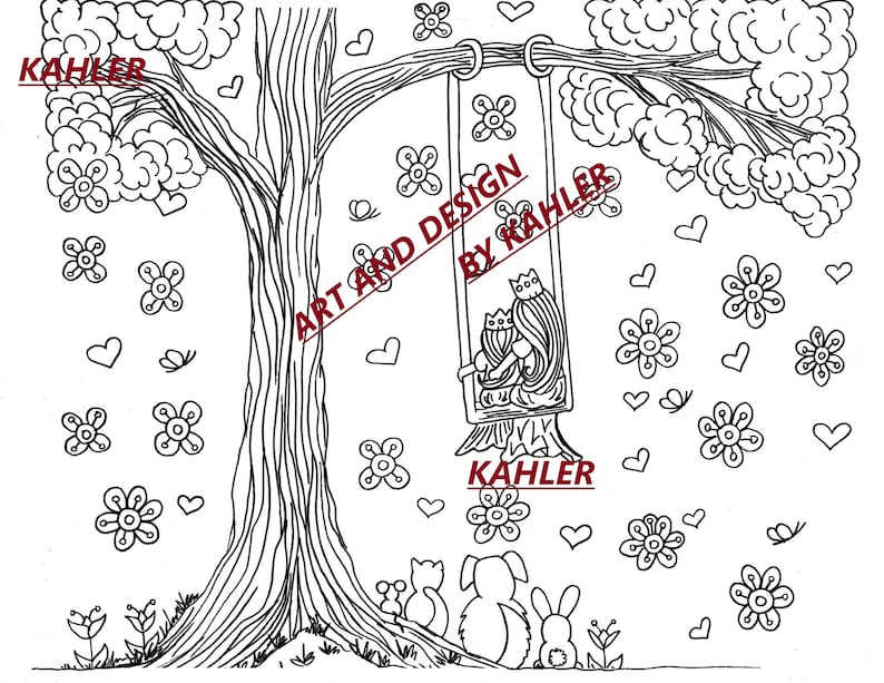 2 Printable Coloring Pages of Bright Futures and - Etsy