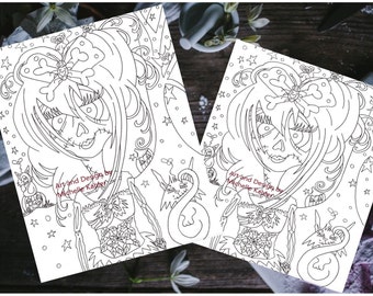 Captain Spaulding Coloring Page House of 1000 Corpses Clown - Etsy