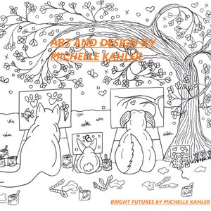 2 Printable Coloring Pages of " Bright Futures and Mother's Love ...