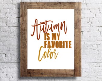 My Favorite Things Poster - Etsy