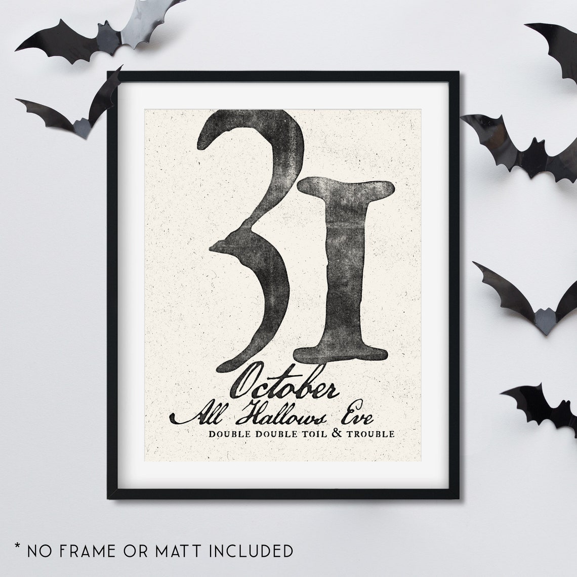 October 31 - All Hallows Eve - Double Double Toil and Trouble ...