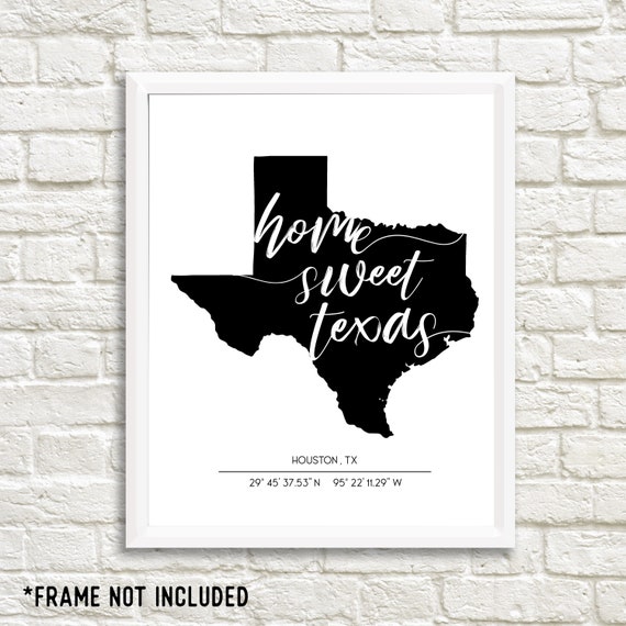Texas Texas Proud Custom Texas Sign Personalized Texas - Etsy