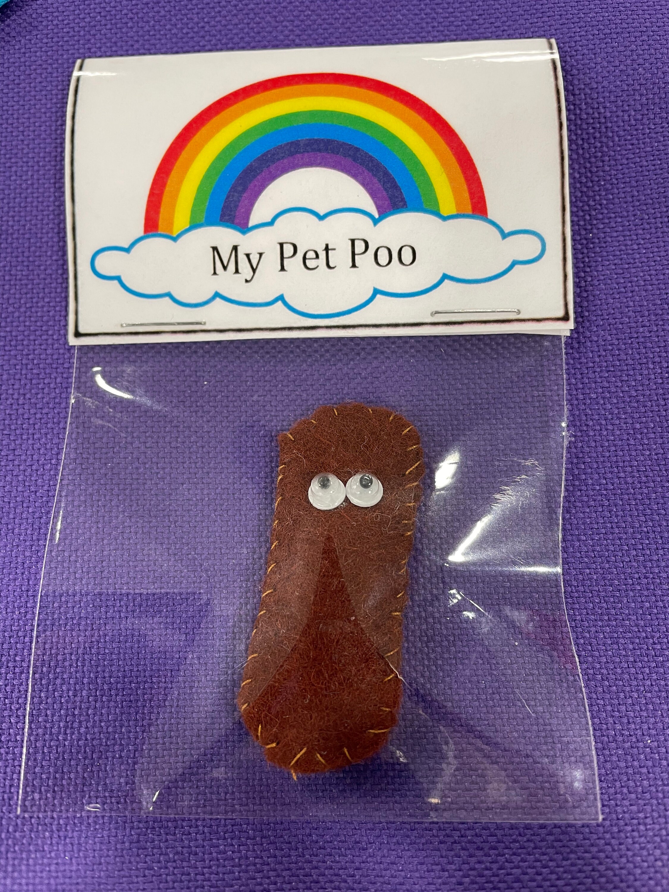 My pet poo novelty gift funny cute birthday because I care | Etsy