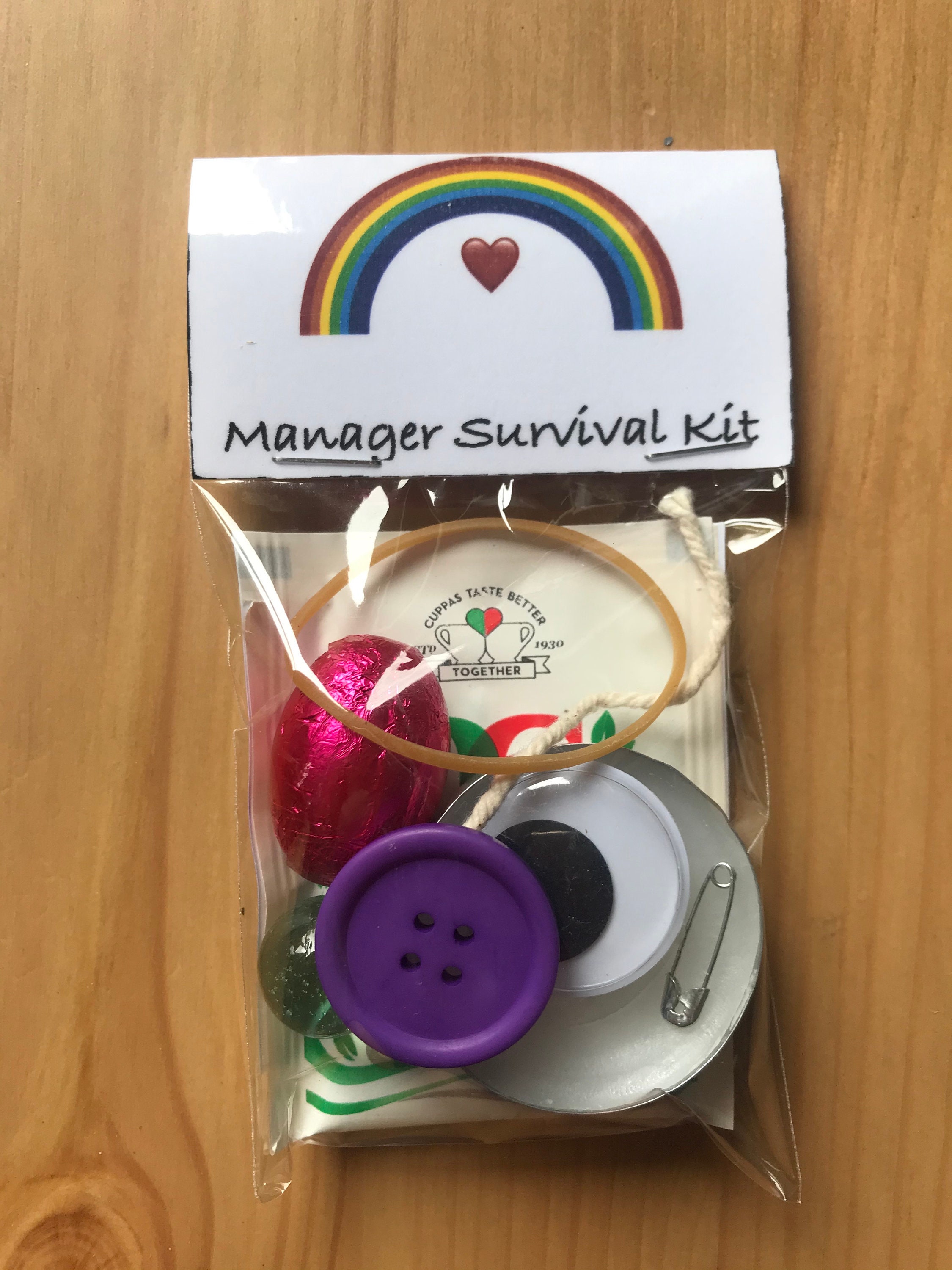 Manager Survival Kit Unique Fun Novelty Gift Miss You | Etsy