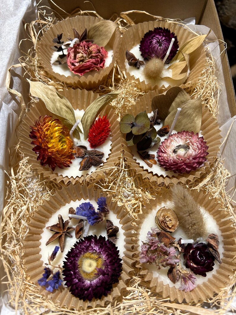 Set of 6 Cozy Fire Starters Have the Light Aroma of Buttered Rum When ...