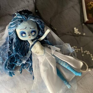 Chibi Corpse Bride Crochet Pattern: Amigurumi Doll (PDF Pattern ...